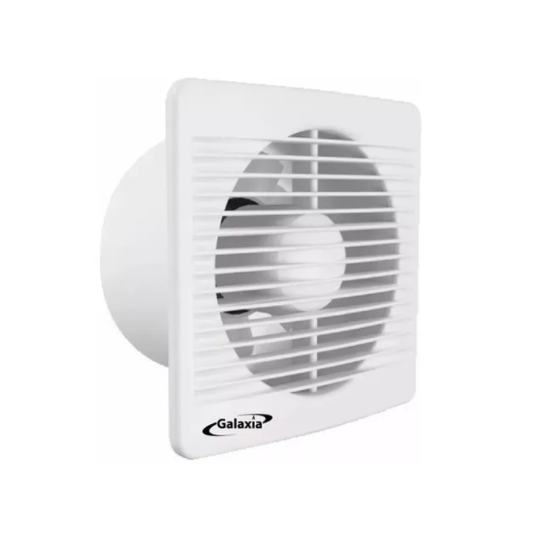 Extractor De Aire 4 Pulgadas Baño con rejilla exterior Galaxia ...